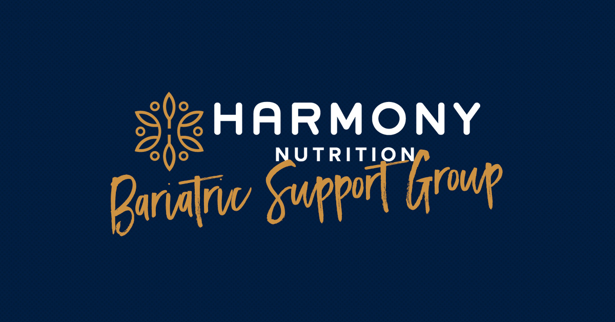 Bariatric Support Group - Harmony Nutrition